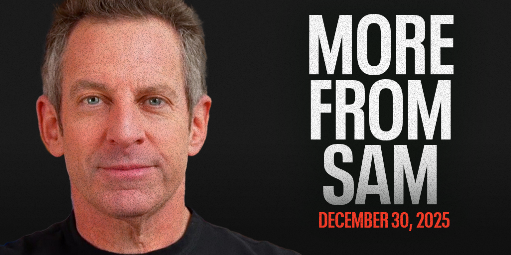 Sam Harris | #450 - More From Sam: Resolutions, Conspiracies ...
